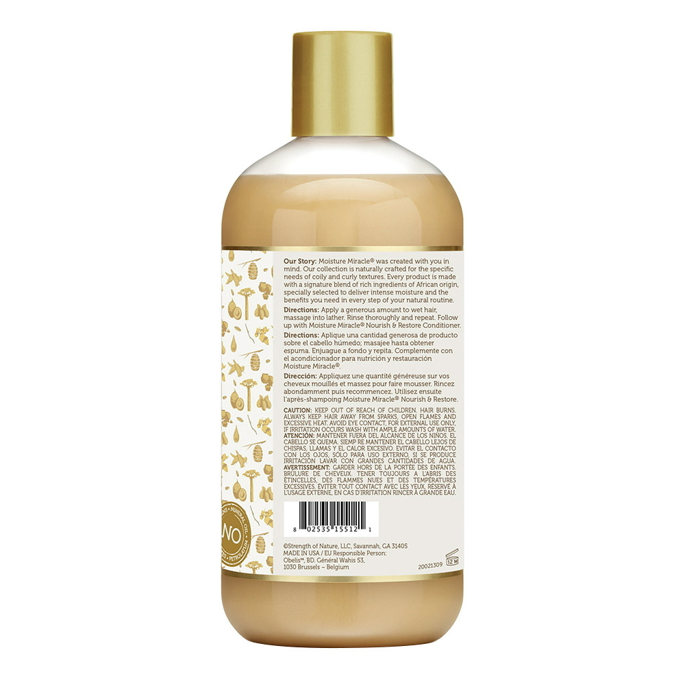 African Pride Moisture Miracle Honey and Coconut Oil Nourish and Shine ...