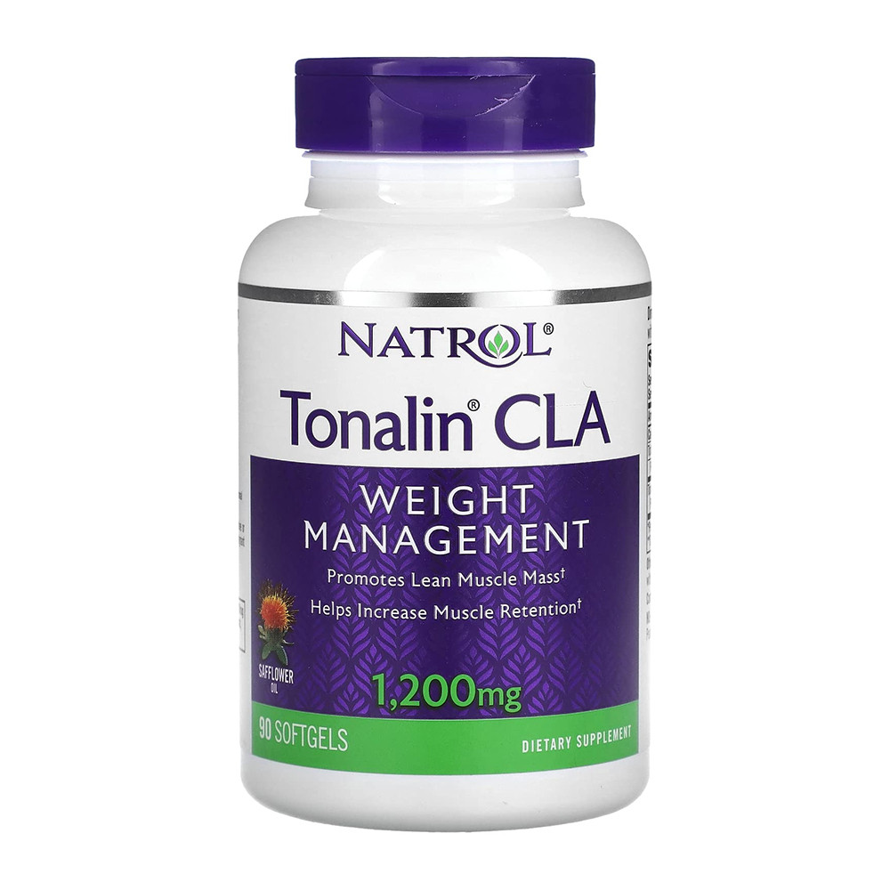 Natrol Tonalin CLA Reduce Fat Naturally Dietary Supplement SoftgelS, 90 Ct