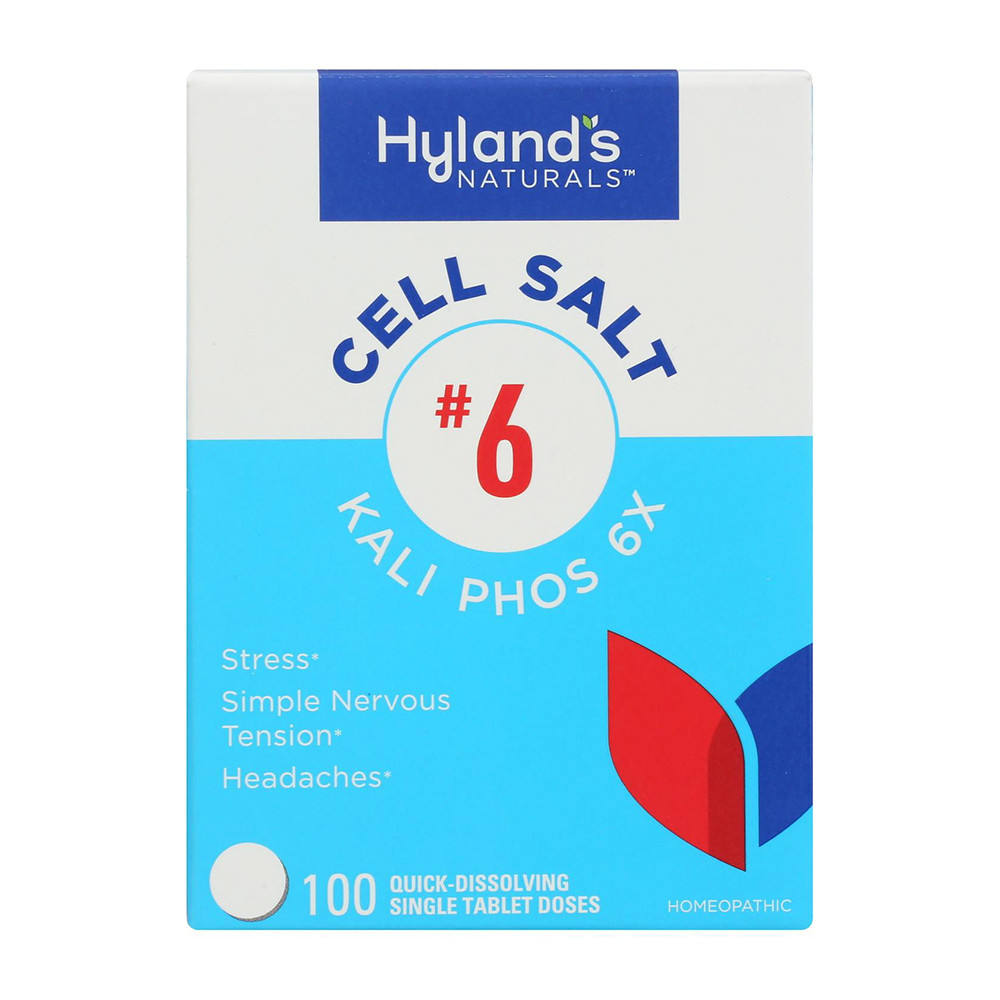 Hylands Naturals Kali Phos 6X Cell Salt Tablets, Headaches, and Simple ...