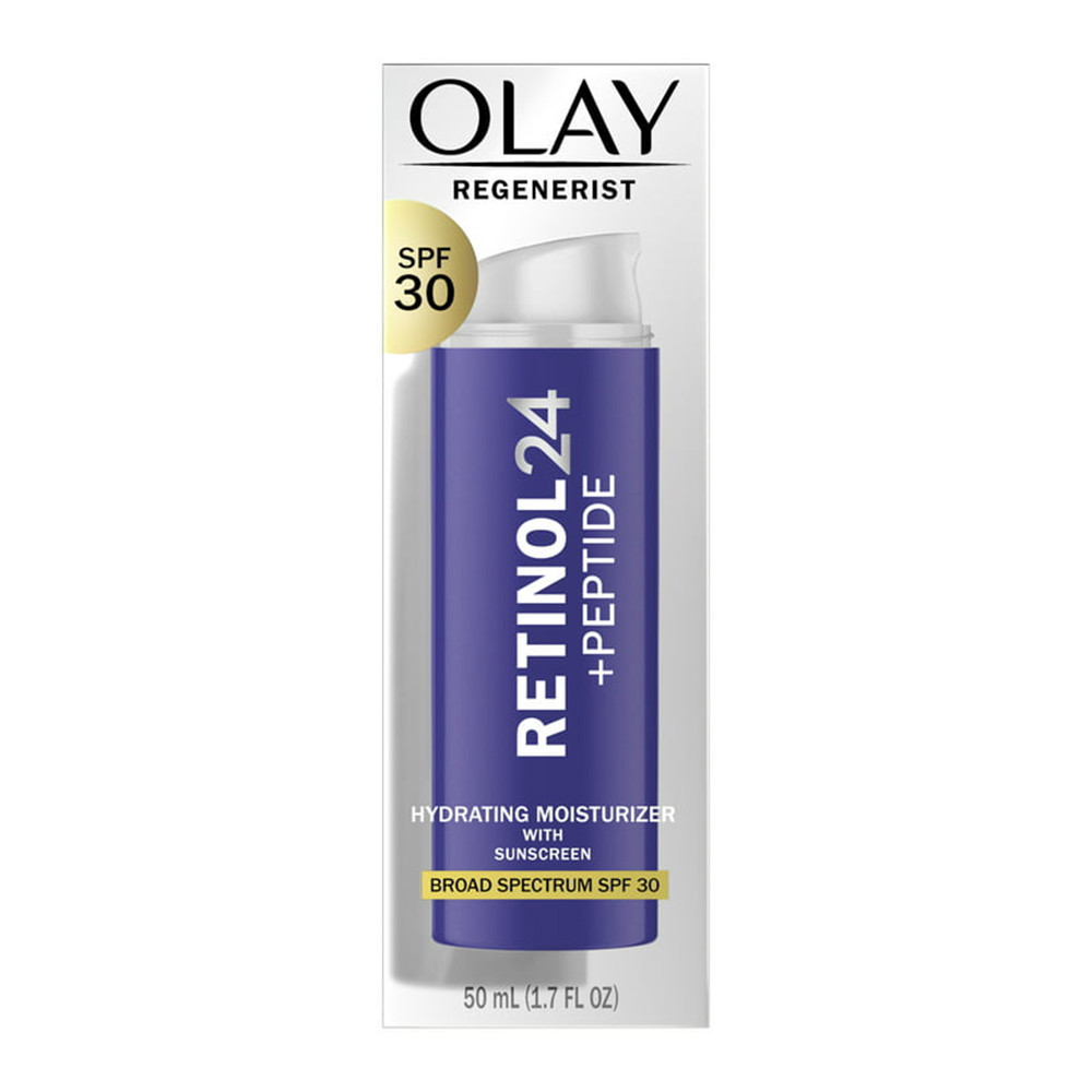 Olay Regenerist Retinol 24 Plus Peptide Hydrating Face Moisturizer with ...