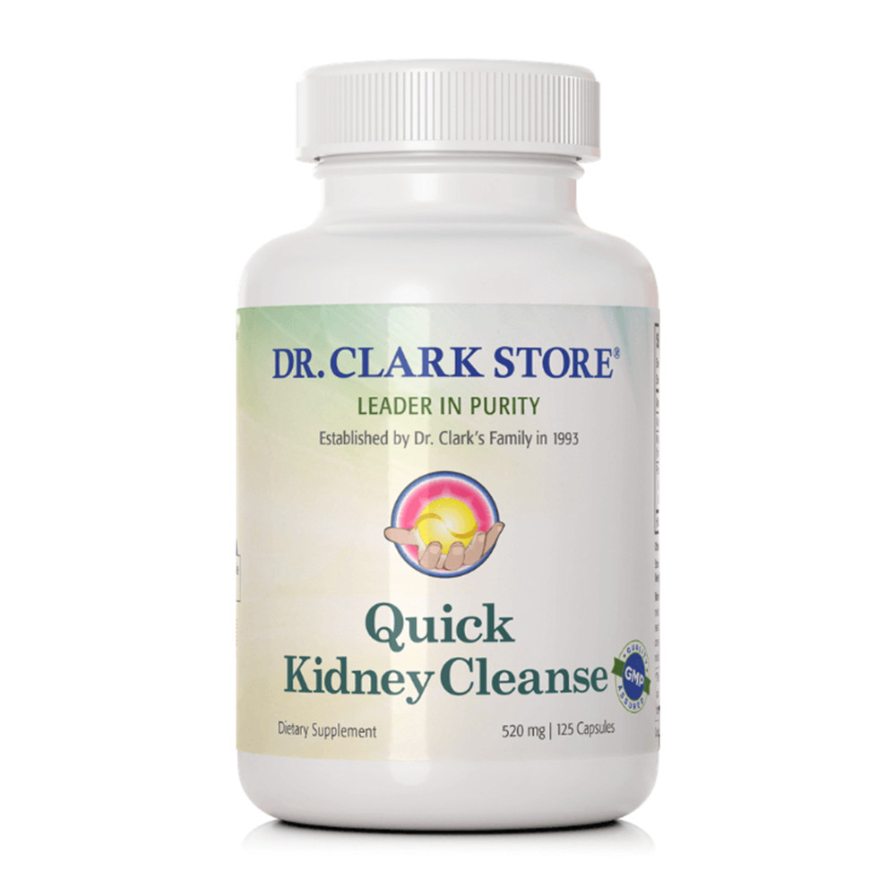 Dr Clark Quick Kidney Cleanse, 520Mg Capsules, 125 Ct