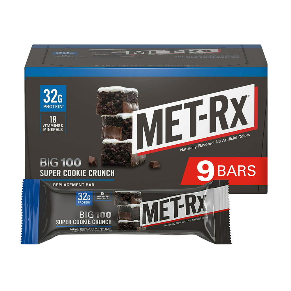 Met Rx Big 100 Colossal Super Cookie Crunch, 32g Protein