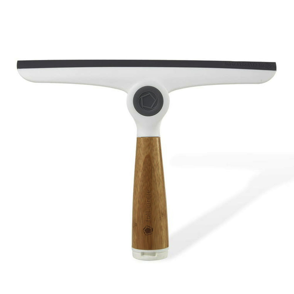 Full Circle Wipe Out Pivoting Shower Squeegee Design for No Fuss ...