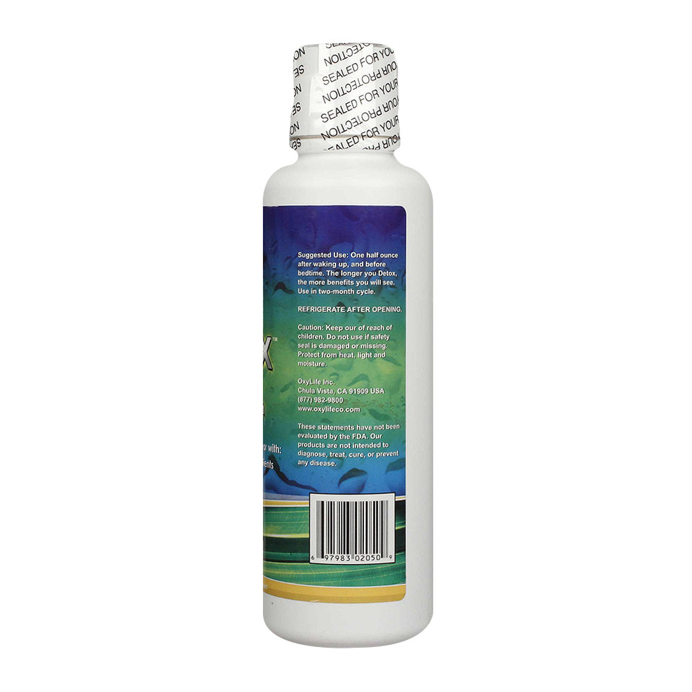Oxylife Detox MSM Liquid With Oxygen, Mountain Berry, 16 oz