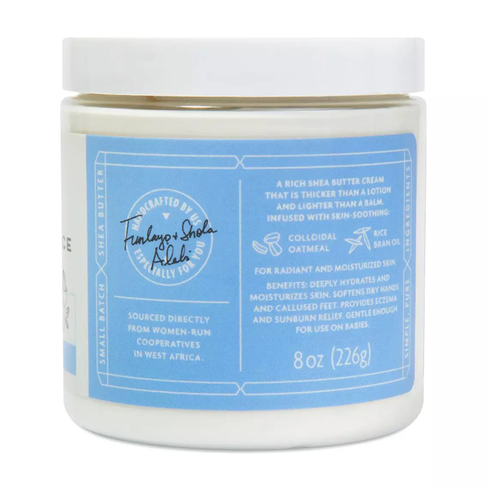 Shea Radiance Pure Nourishing Shea Butter Cream, Unscented, 8 Oz