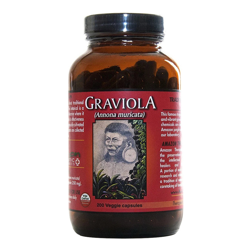 Amazon Therapeutic Graviola 350 Mg Capsules Immune and Antioxidant ...