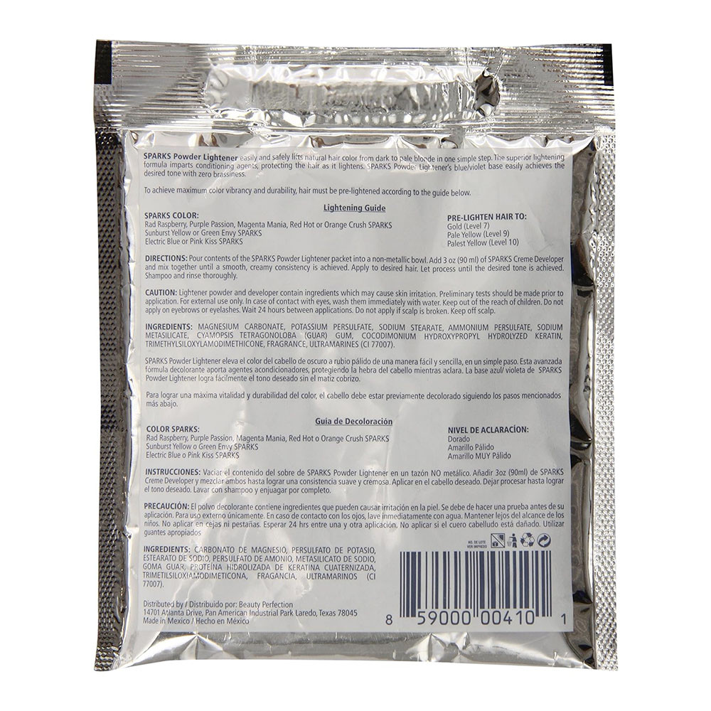Sparks Powder Lightener, 1.5 Oz