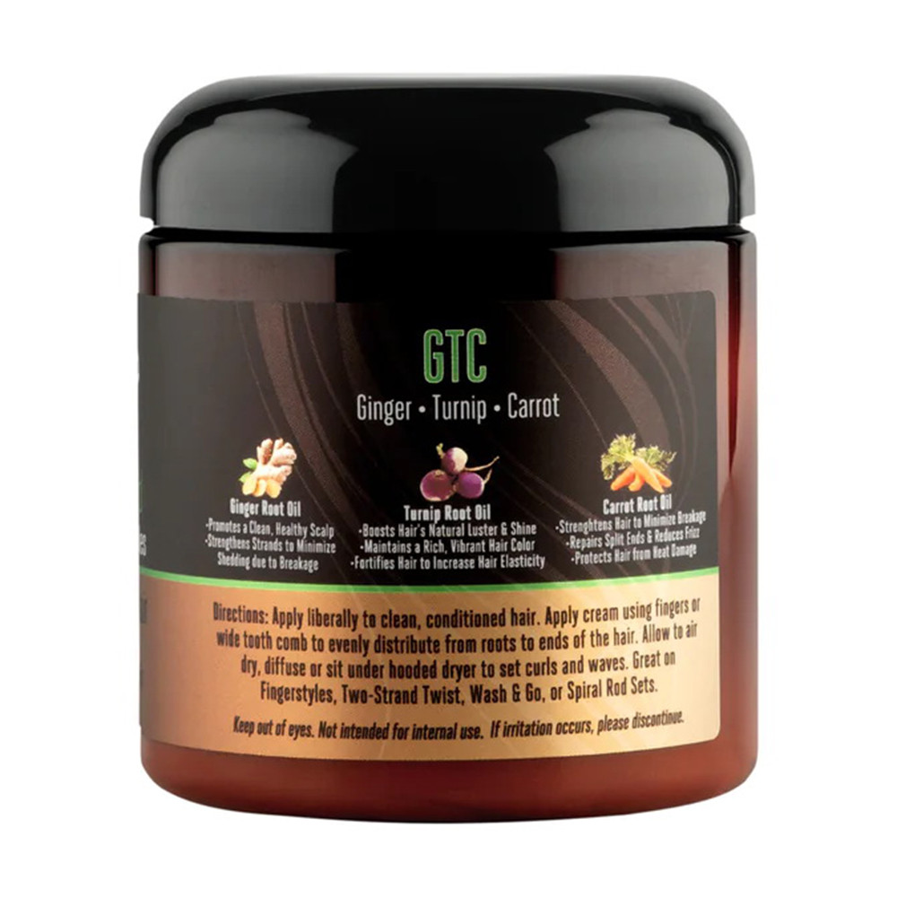 Rucker Roots Define and Stretch Curl Custard Cream, 8 Oz