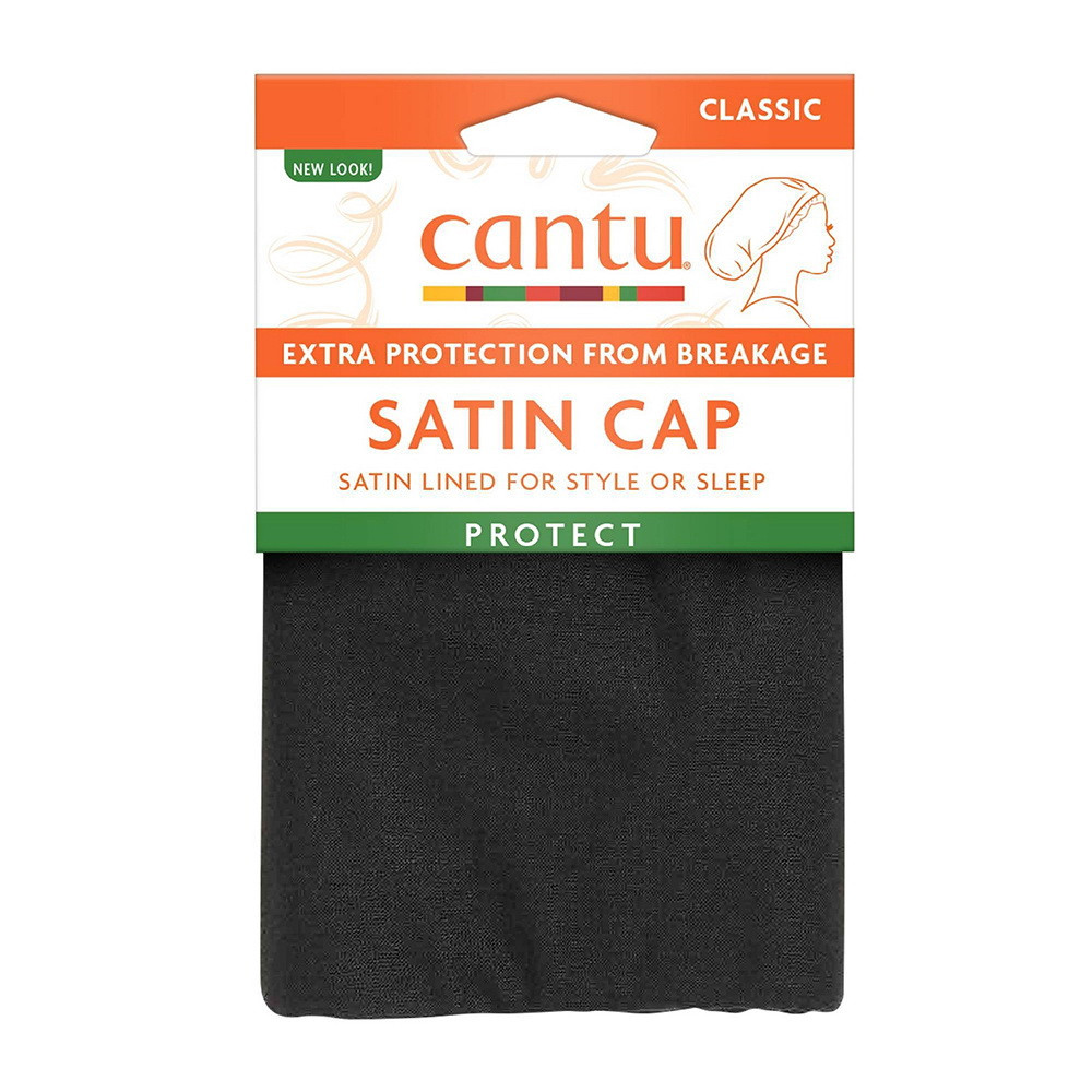 Cantu Hair Protection Cap Satin Lined for Styling and Overnight ...