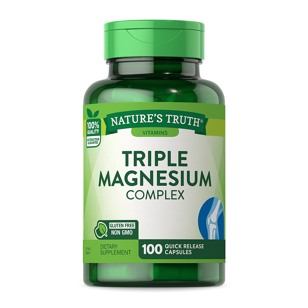 Natures Truth Triple Magnesium Complex, 100 Ea