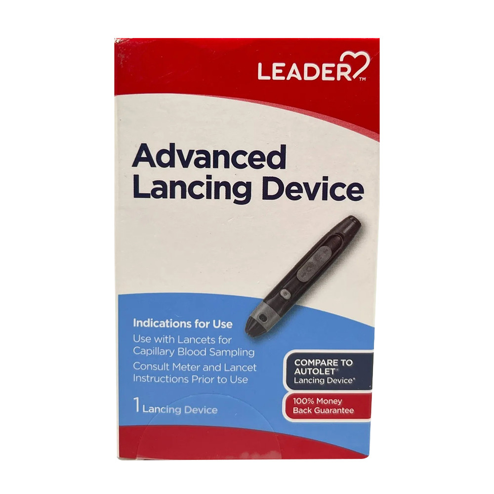 Leader Advance Lancing Device, 1 Ea