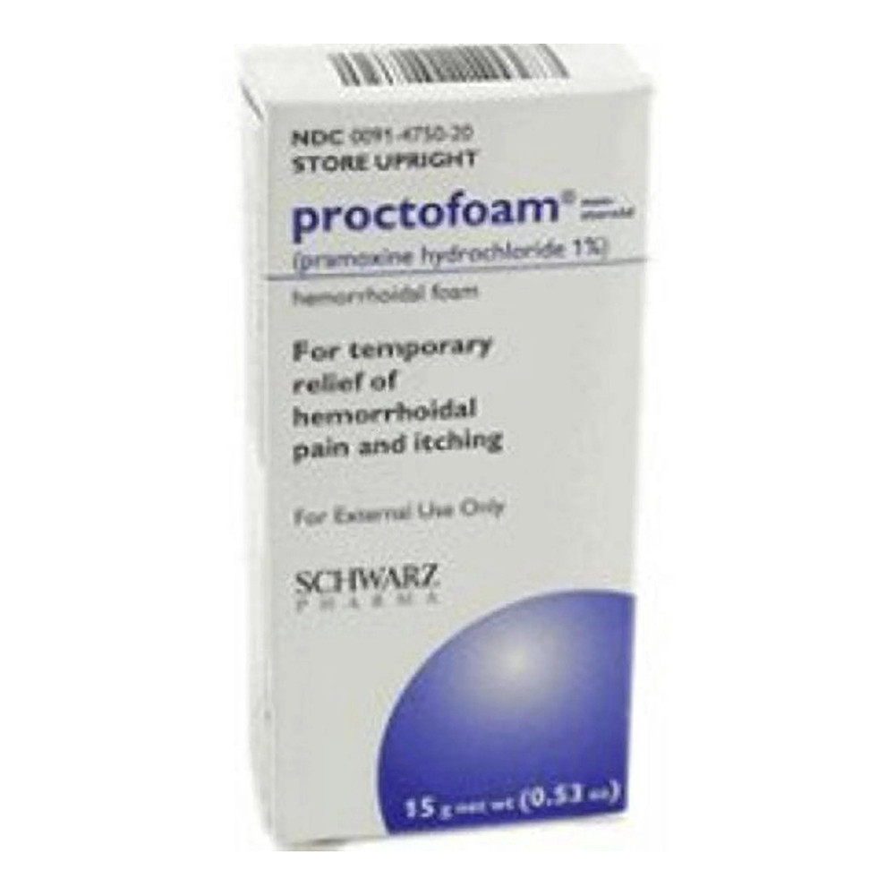Proctofoam NS Hemorrhoidal 1 Percent Foam, 15 Gm