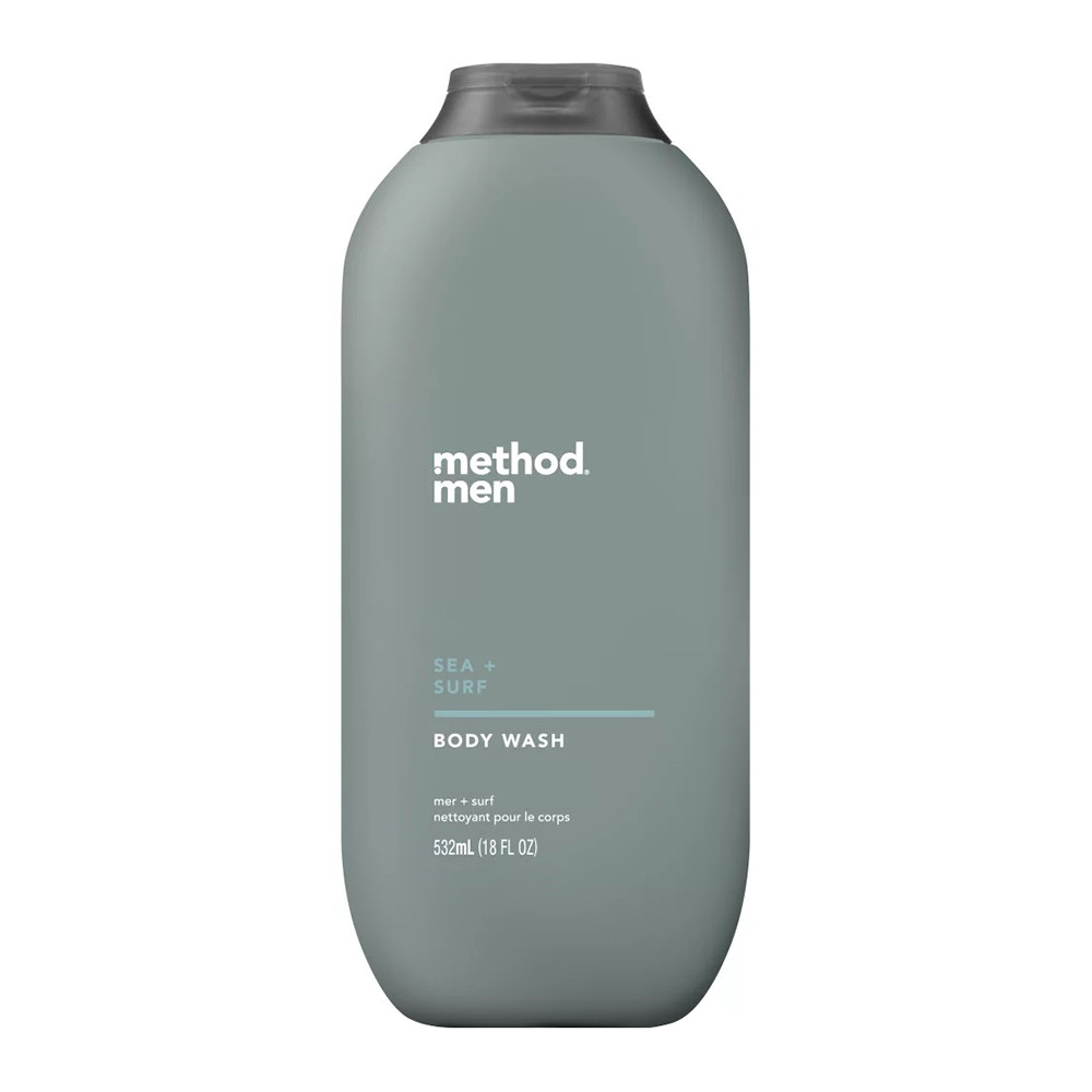 Method Men Body Wash with Sea and Surf, 18 Oz, 6 Ea