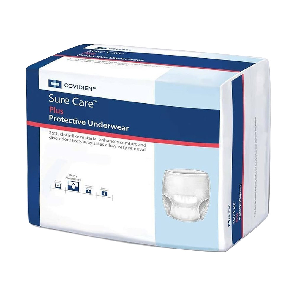 Sure Care Protective Underwear Small To Medium, 4/20 Ea