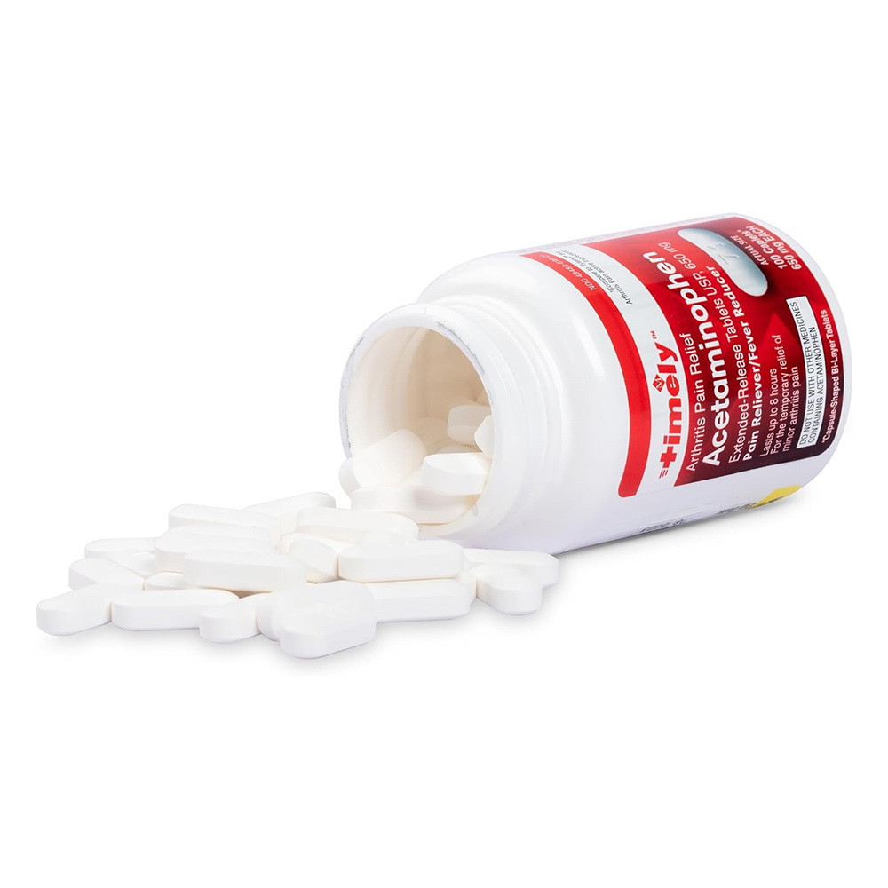 Time-Cap Labs Timely Acetaminophen 650 Mg, 100 Caplets