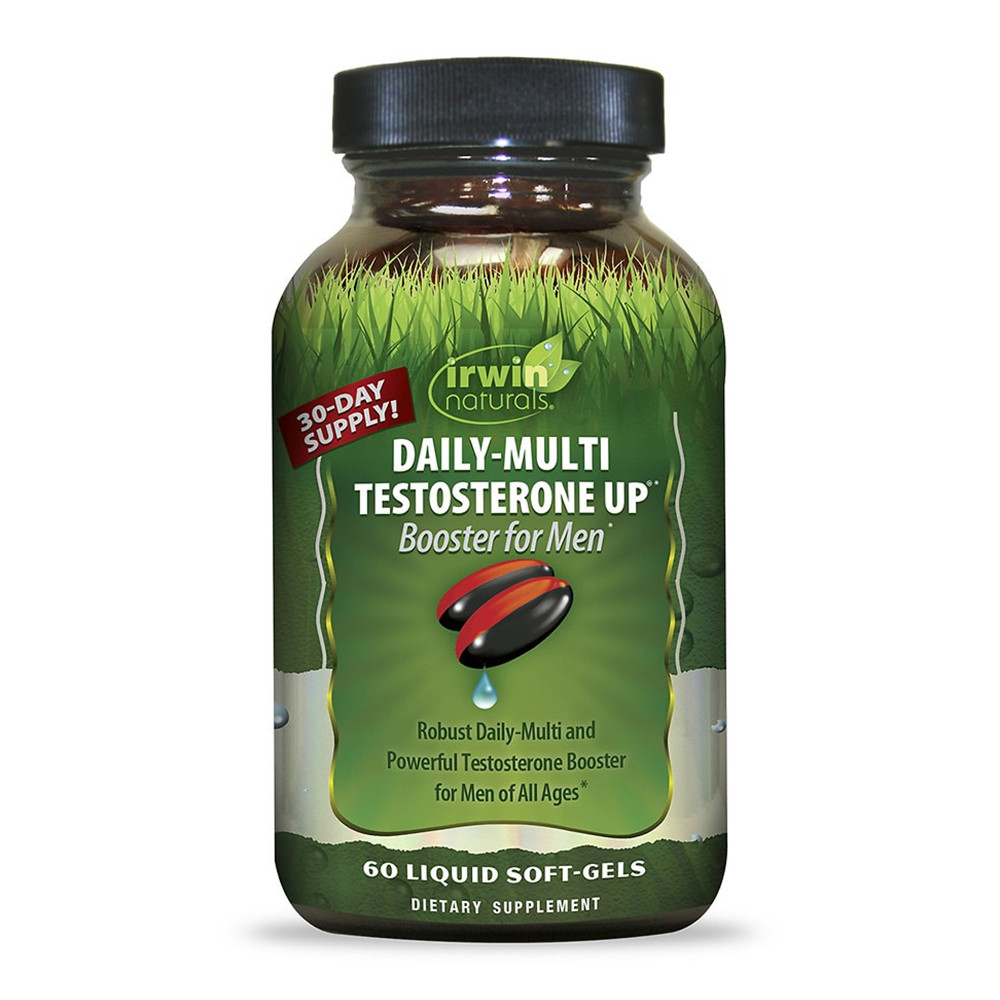 Irwin Naturals Daily Multi Testosterone UP Booster For Men Liquid ...