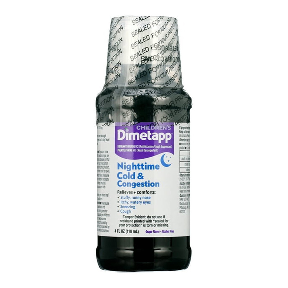 Dimetapp Childrens Day And Night, Cold And Cough, Nighttime Medicine ...