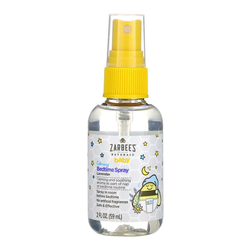 Zarbees Naturals Baby Calming Bedtime Spray, Lavender, 2 Oz
