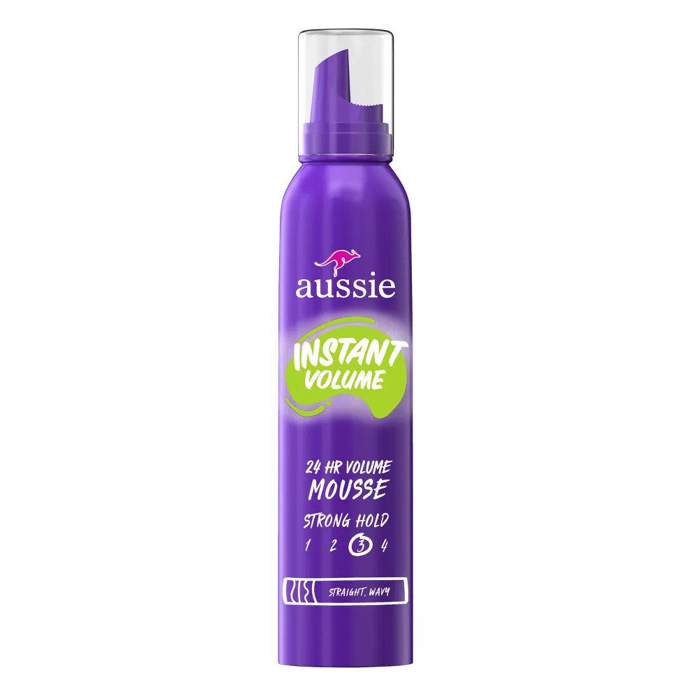 Aussie Instant Volume Hair Mousse, 6 Oz