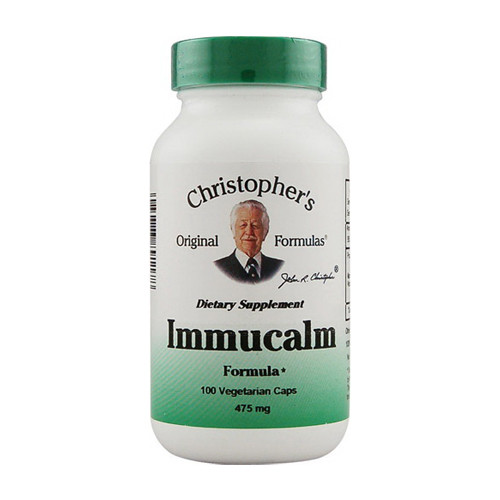 Dr. Christophers Original Formula Immucalm 475 Mg Vegetarian Capsules - 100 Ea - myotcstore.com