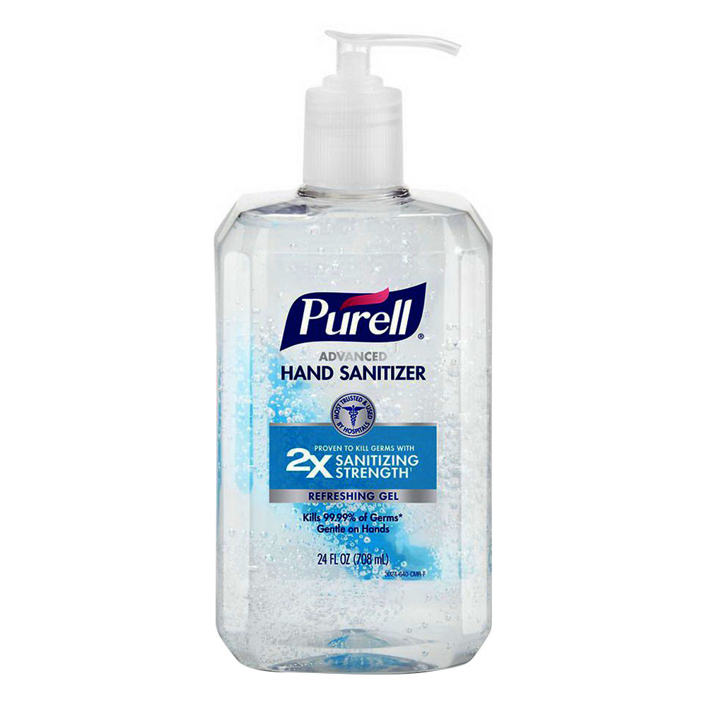 Purell Hand Sanitizer Refreshing Gel, 24 Oz, 4 Pack