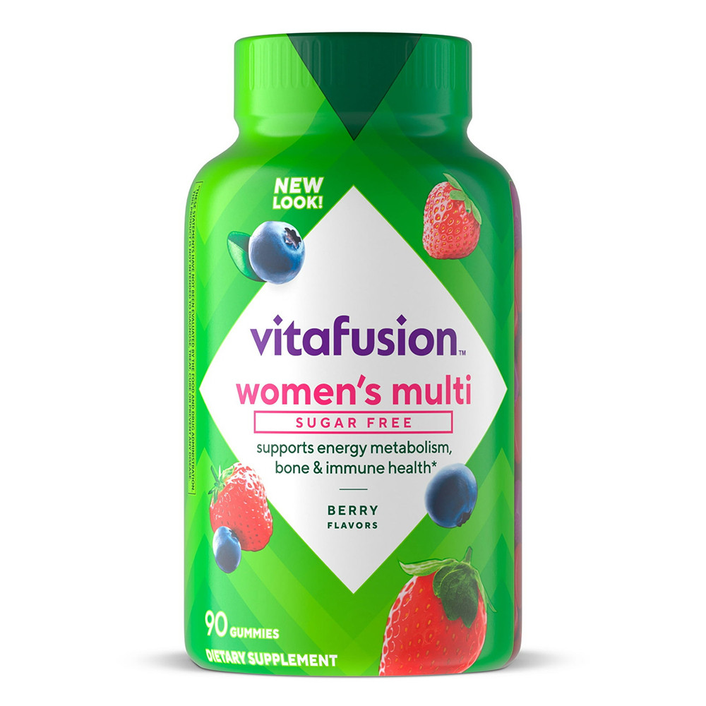 Vitafusion Womens Daily Multivitamin Supplement, Berry Flavor, 90 Ea