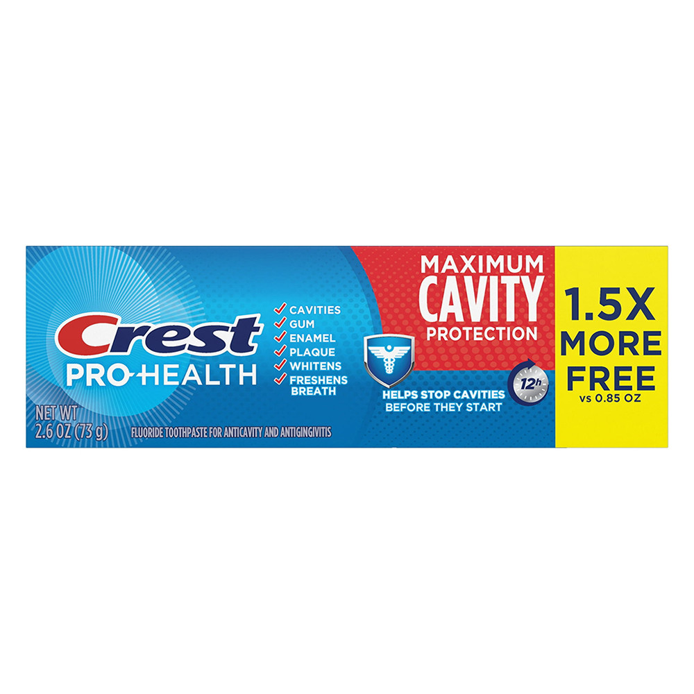 Crest Pro Health Maximum Cavity Protection Toothpaste, 2.6 Oz