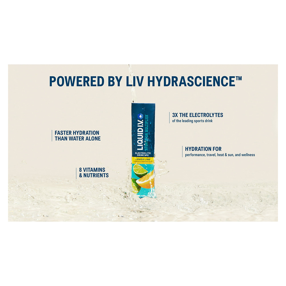 Liquid IV Hydration Multiplier Electrolyte Powder Packet Drink Mix ...