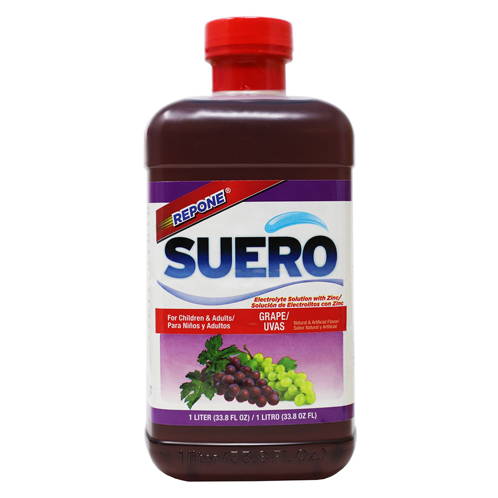Suero Repone Electrolyte Solution with Zinc for Children and Adults ...