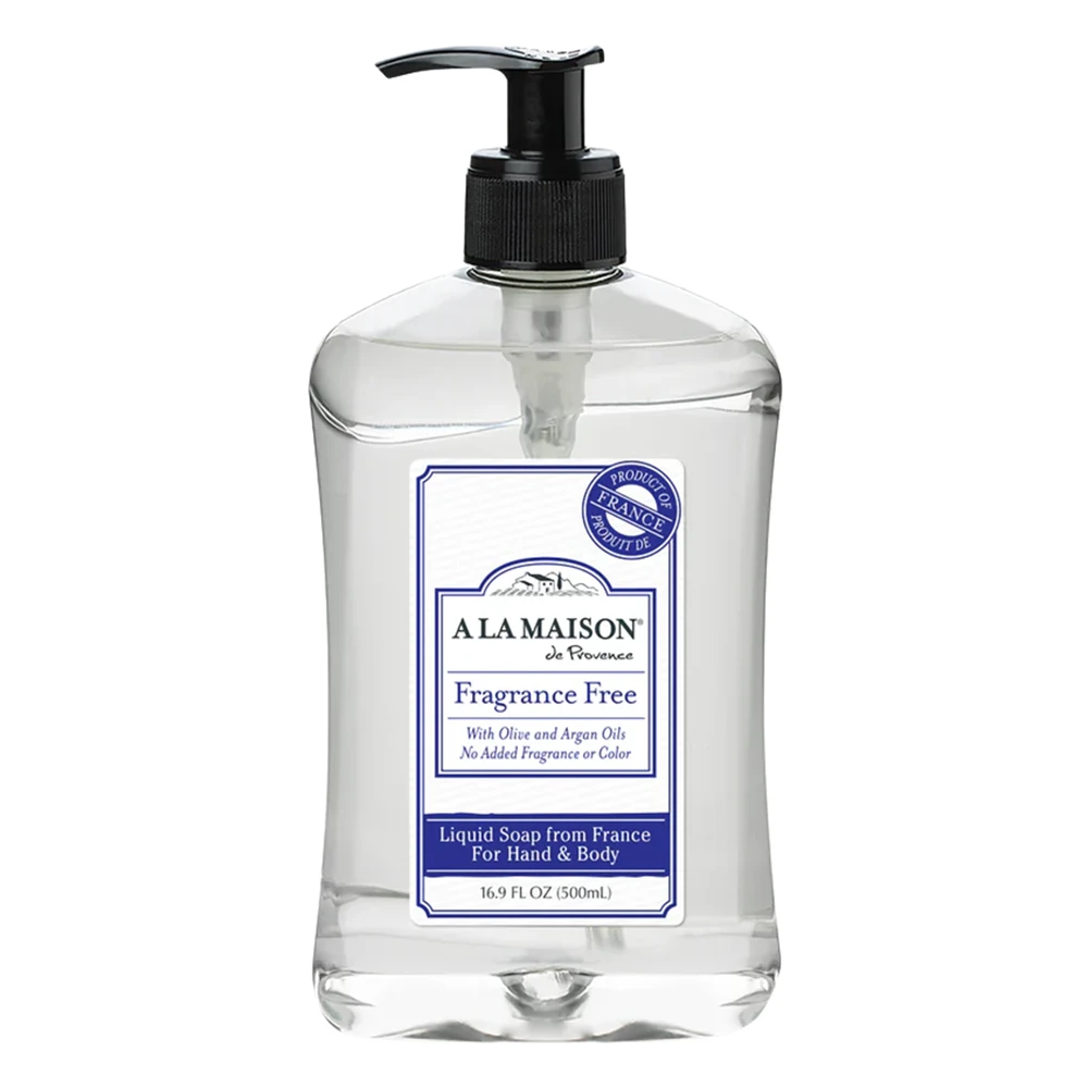 A La Maison de Provence Fragrance Free Liquid Soap from France for Hand ...