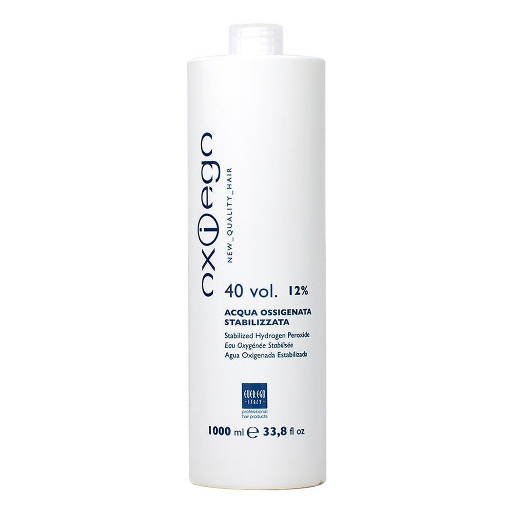 Ever Ego Oxiego Stabilized Hydrogen Peroxide 40 Volume Hair Developer ...