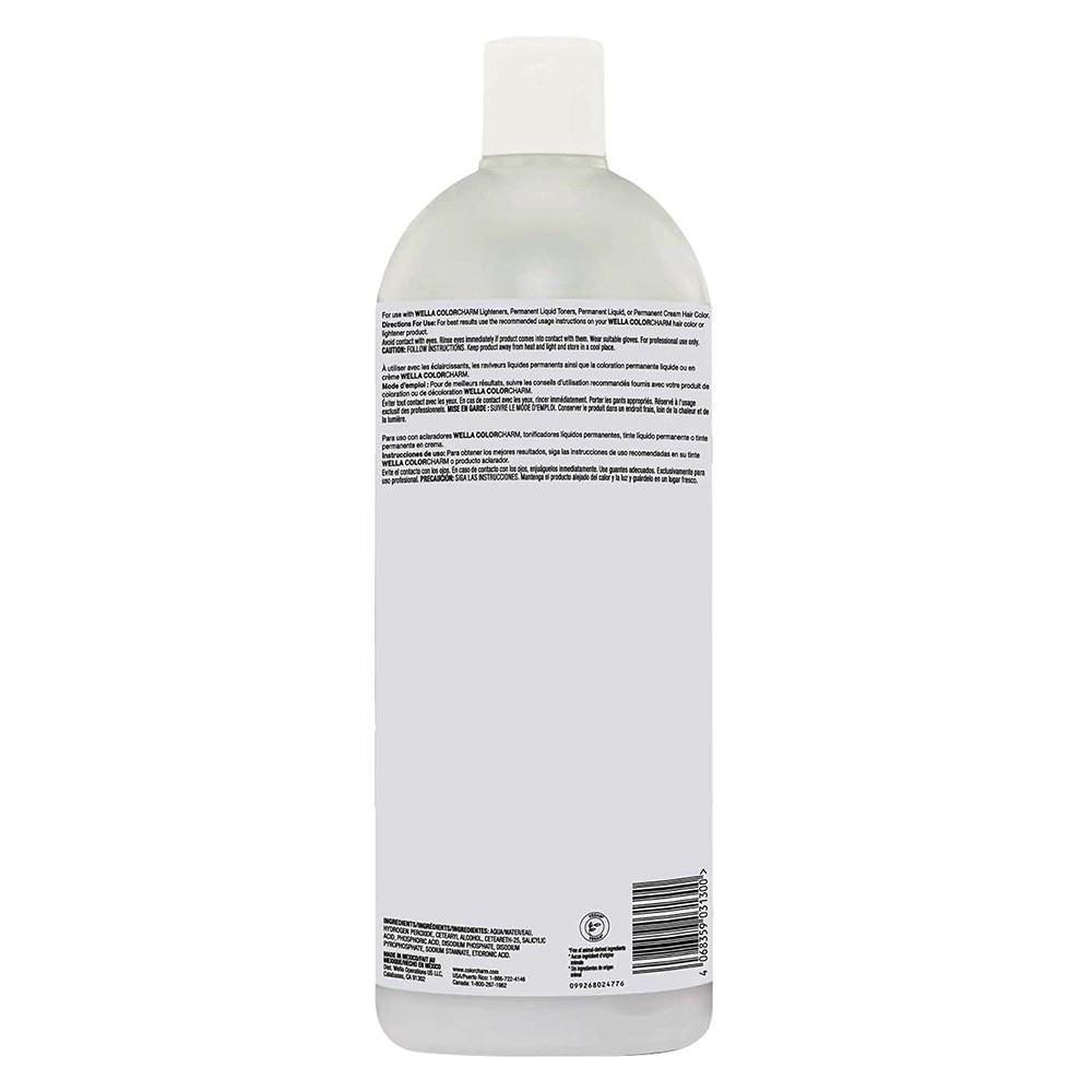 Wella Color Charm Cream Developer 20 Volume for Hair Lightening and ...