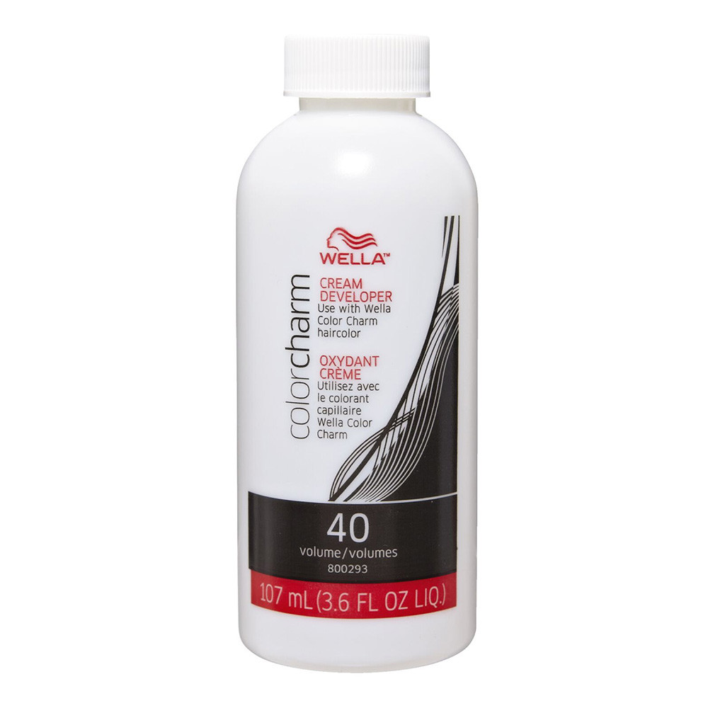 Wella ColorCharm Cream Developer 40 Volume for Maximum Lightening and ...