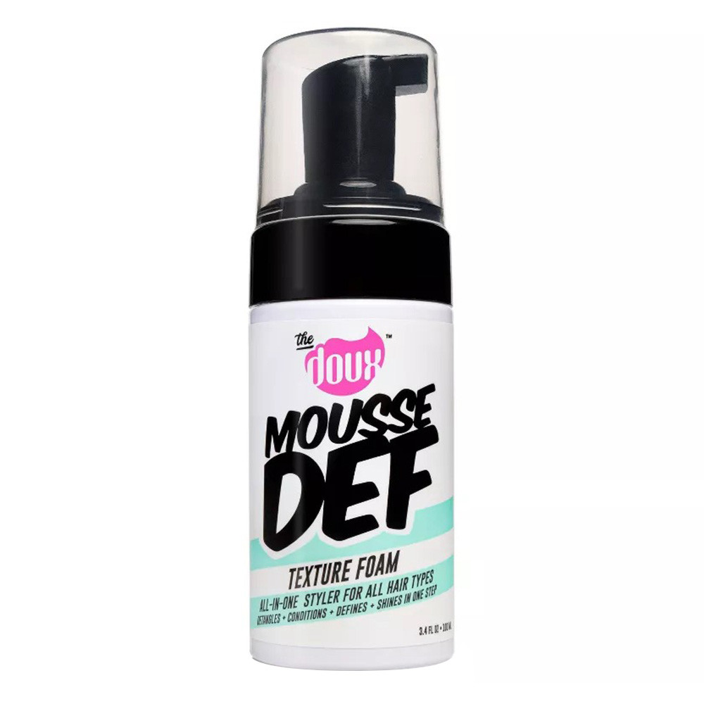 The Doux Def Lightweight Curl Hair Styling Mousse Foam 3.4Oz (100ml ...