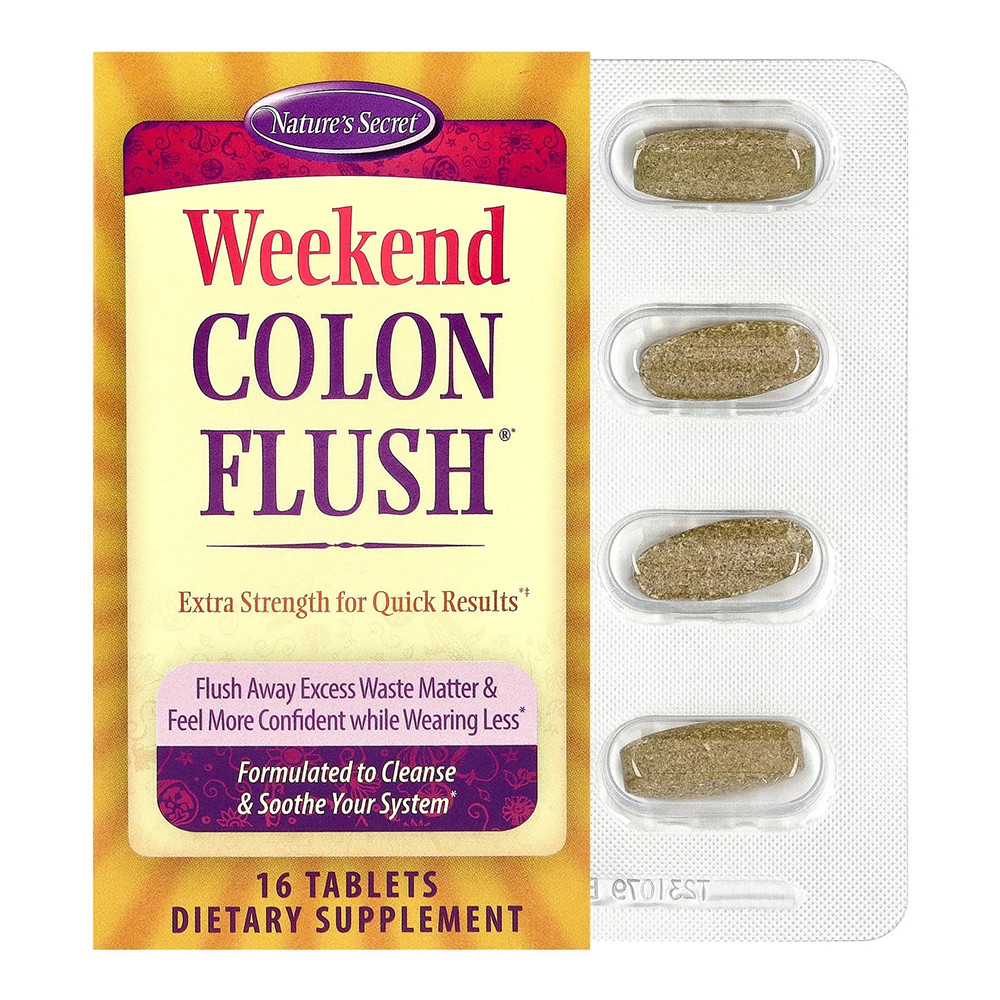 Natures Secret Weekend Colon Flush Formulated to Cleanse and Soothe ...