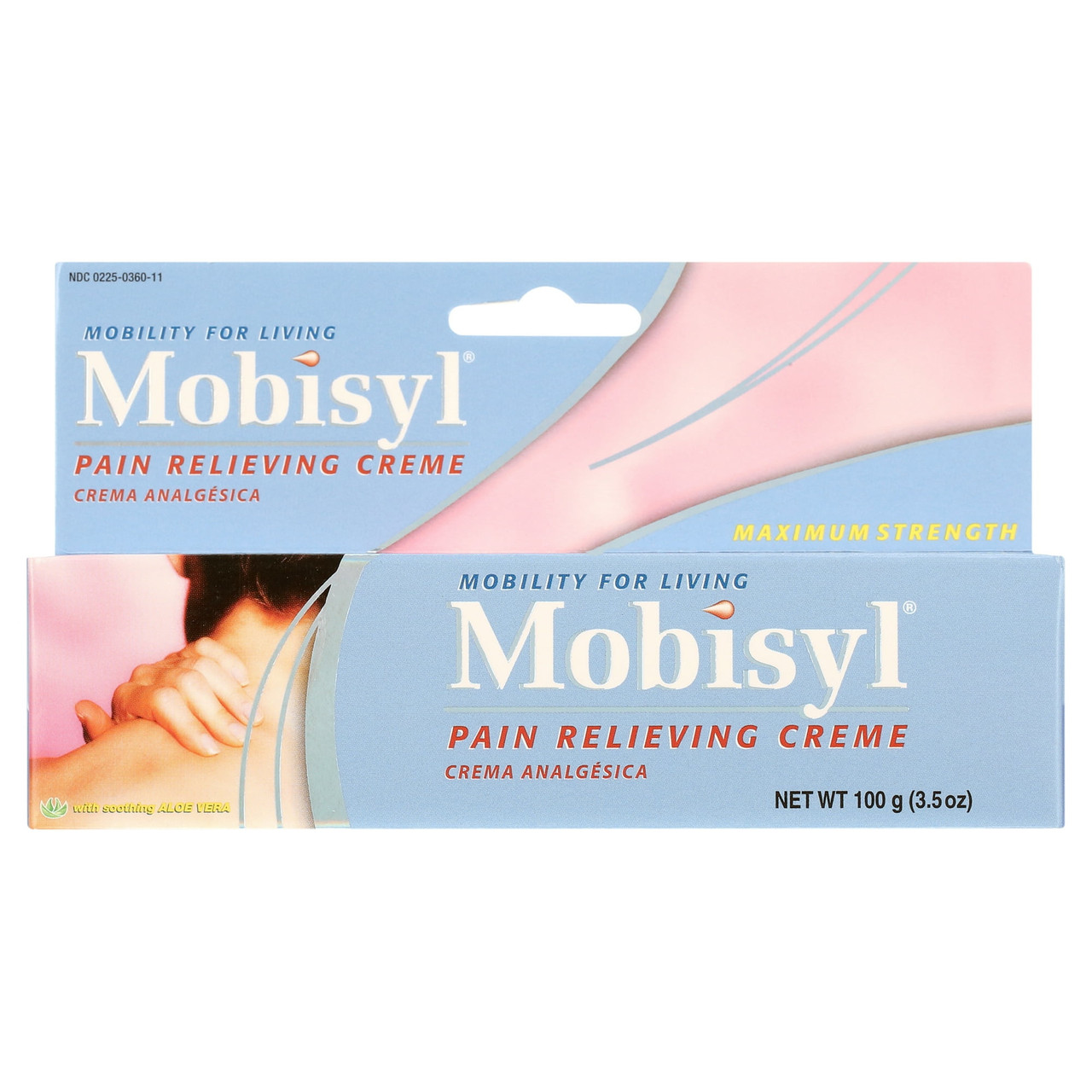 Mobisyl Arthritis Pain Relief Creme - 3.5 Oz - myotcstore.com
