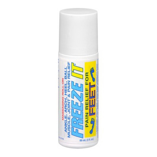 Freeze It Roll-On, Pain Relief For Feet - 3 Oz - myotcstore.com