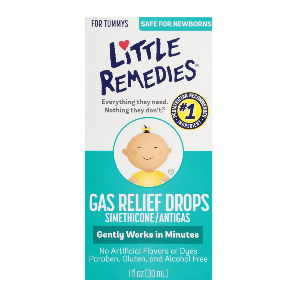 Little Tummys Gas Relief Drops For Safe, Gentle Relief Of Gas ...