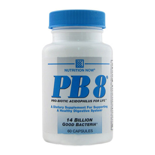 Nutrition Now Pb 8 Pro-Biotic Acidophilus 500 Mg Capsules - 60 Ea ...