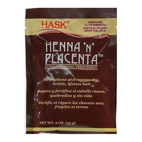 Hask Henna N Placenta Conditioning Treatment, 2 Oz - myotcstore.com
