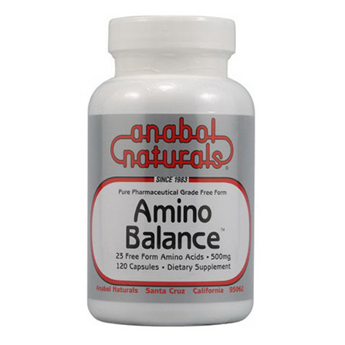 Anabol Naturals Amino Balance 500Mg Capsules - 120 Ea - myotcstore.com