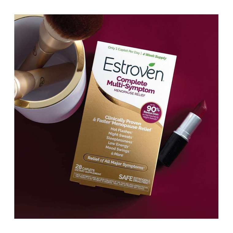 Estroven Complete Multi-Symptom Menopause Relief Caplets, 28 Ea ...