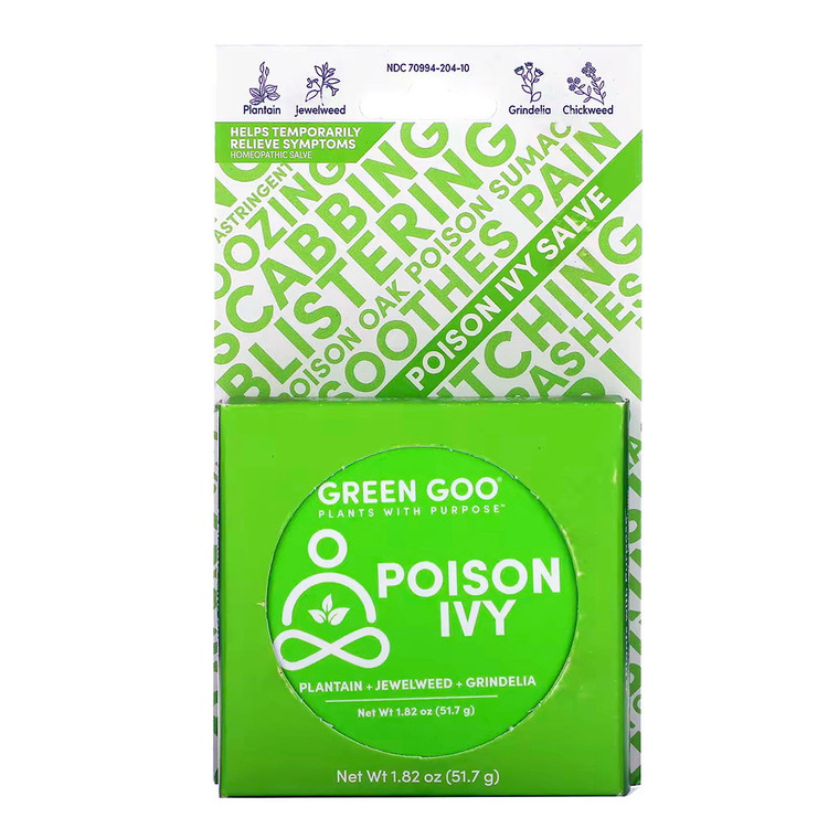 Green Goo Poison Ivy Treatment & Relief All-Natural Skin Care ...