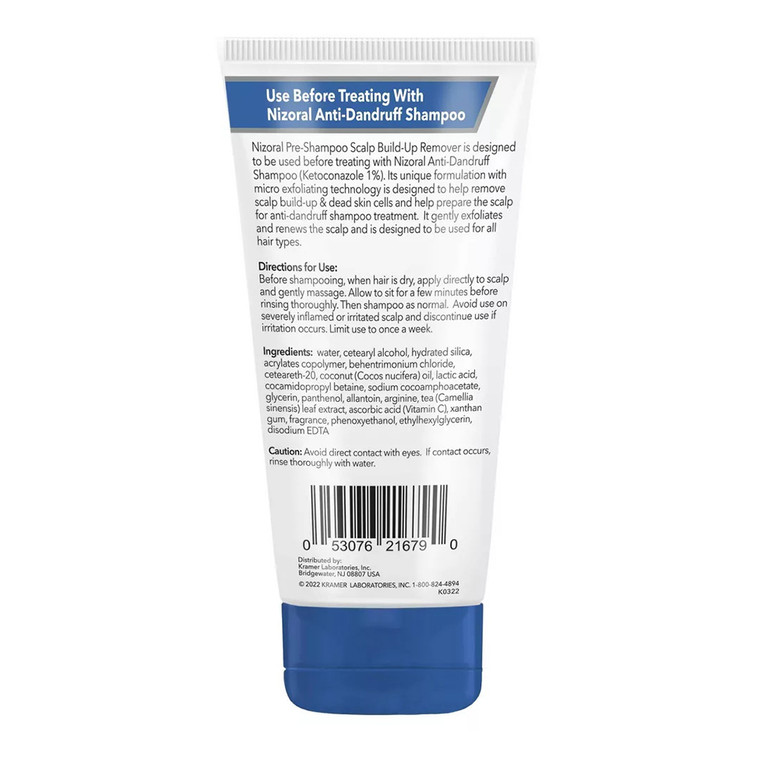 Nizoral Pre Shampoo Scalp Build Up Remover, 148 Ml