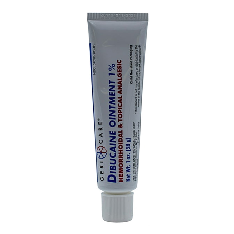 Geri Care Dibucaine Ointment 1% Hemorroidal And Topical Analgesic, 1 Oz