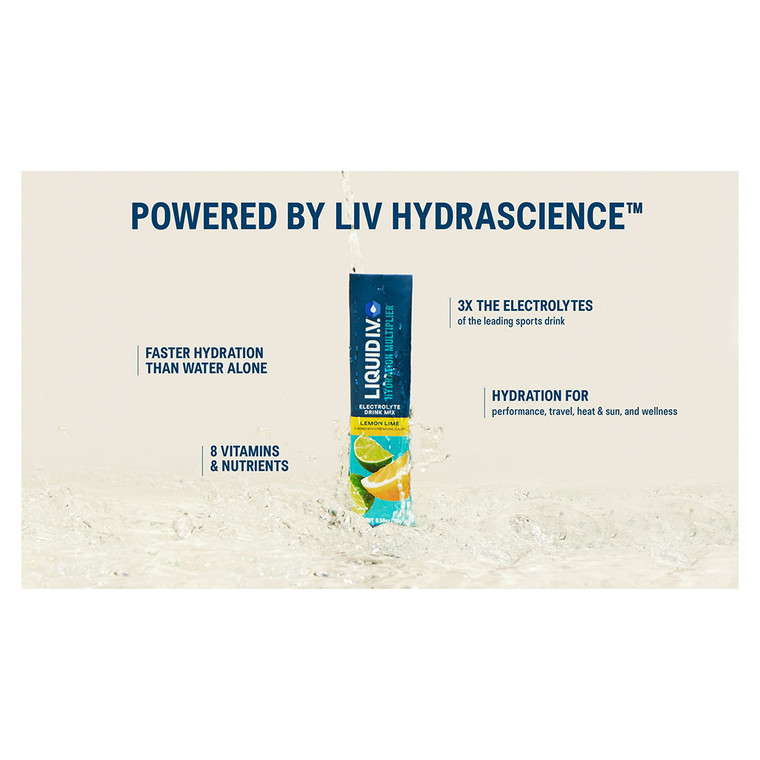Liquid IV Hydration Multiplier Electrolyte Powder Packet Drink Mix ...