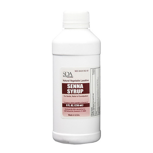 Senna Stimulant Laxative Syrup, 8 Oz - myotcstore.com