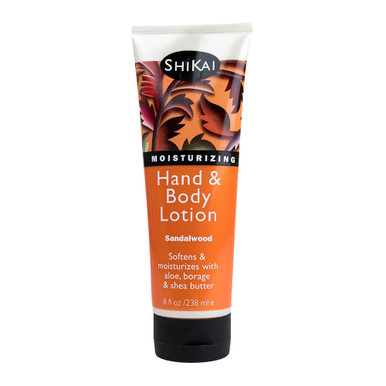 Shikai Hand and Body Lotion Sandalwood, 8 Oz