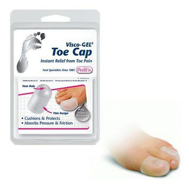 Pedifix Visco-Gel Toe Cap, Stretchable, Extra Large, P80 - 1 Ea ...