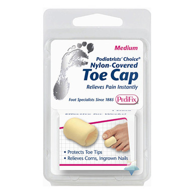Pedifix Toe Cap Nylon-Covered, Medium - 1 Ea - myotcstore.com
